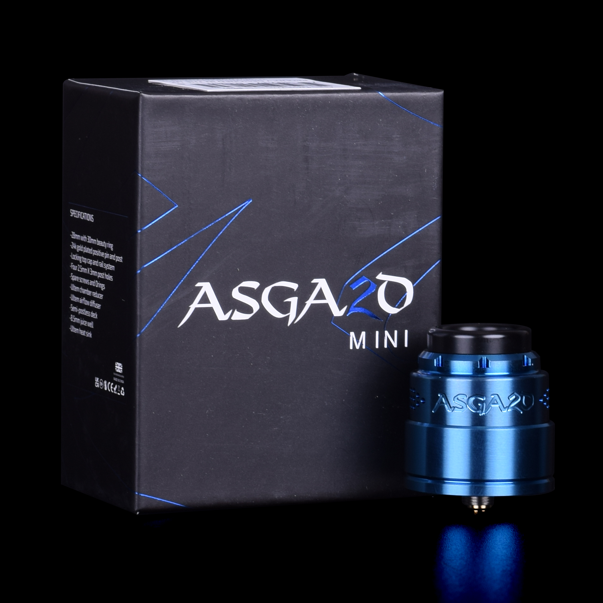 Asgard Mini V2 (Electric Blue) – Vaperz Cloud International