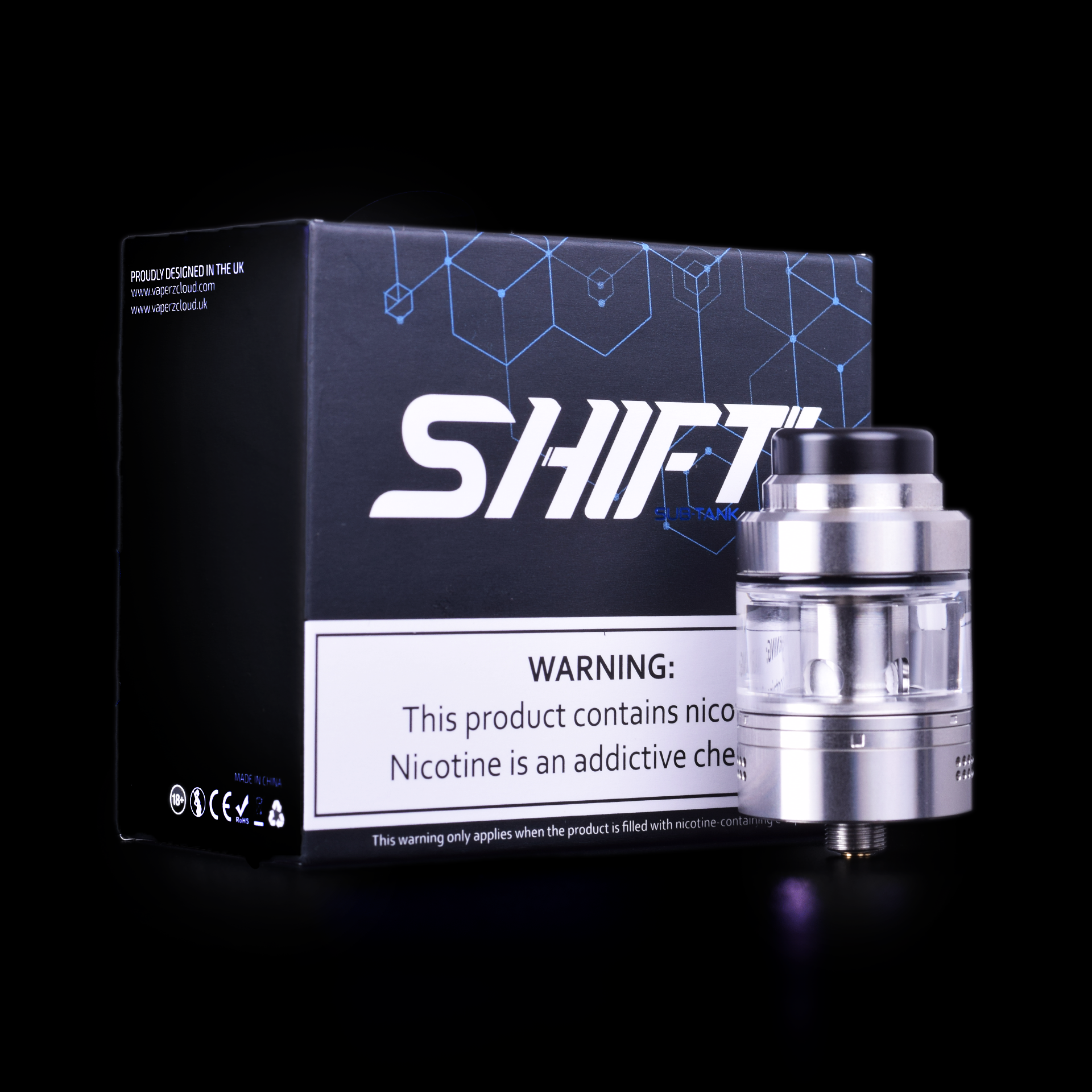 Shift Sub-Tank (Stainless Steel) – Vaperz Cloud International